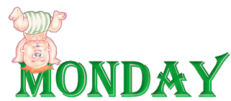 Montag: Animierte Bilder, Gifs, Animationen & Cliparts - 100% kostenlos!